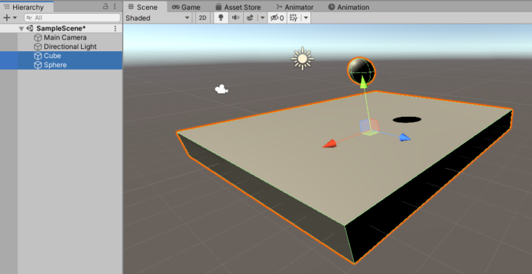 【Unity 3D】GameObjectに物理法則（重力など）を付ける方法 | とんプログラミング