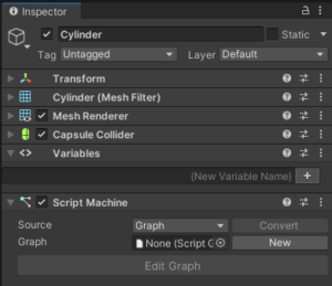 【Unity 3D】Visual Scriptingでプレイヤーが当たったら色が変わるゲームオブジェクトを作る | とんプログラミング