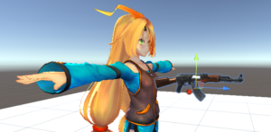 【Unity 3D】Animation Riggingで銃を両腕で構えるようにする方法 | とんプログラミング