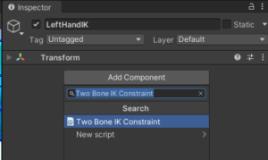 【Unity 3D】Animation Riggingで銃を両腕で構えるようにする方法 | とんプログラミング