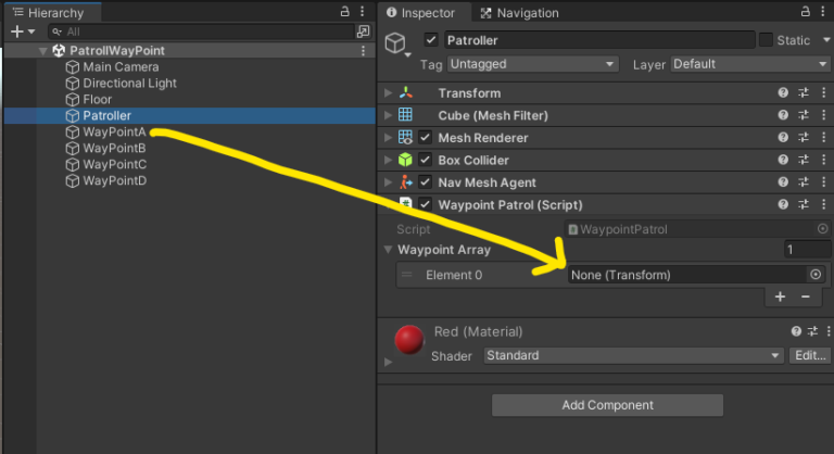 【Unity 3D】(Version: 2022.1以前)複数地点を巡回するGameObjectを作成する方法 | とんプログラミング