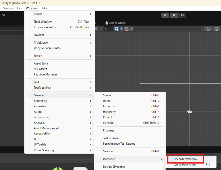 【Unity】Game画面の画面録画を行う方法(Recorder使用) | とんプログラミング
