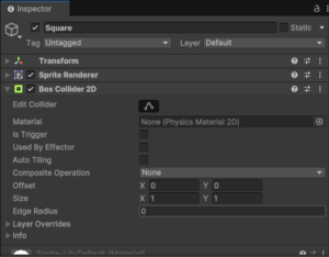 【Unity 2D】当たったら消えるGameObjectを作る方法 | とんプログラミング